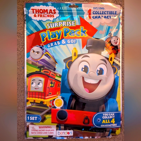 Bendon | Toys | 2pk Thomas Friends Surprise Play Pack Blue And Red ...